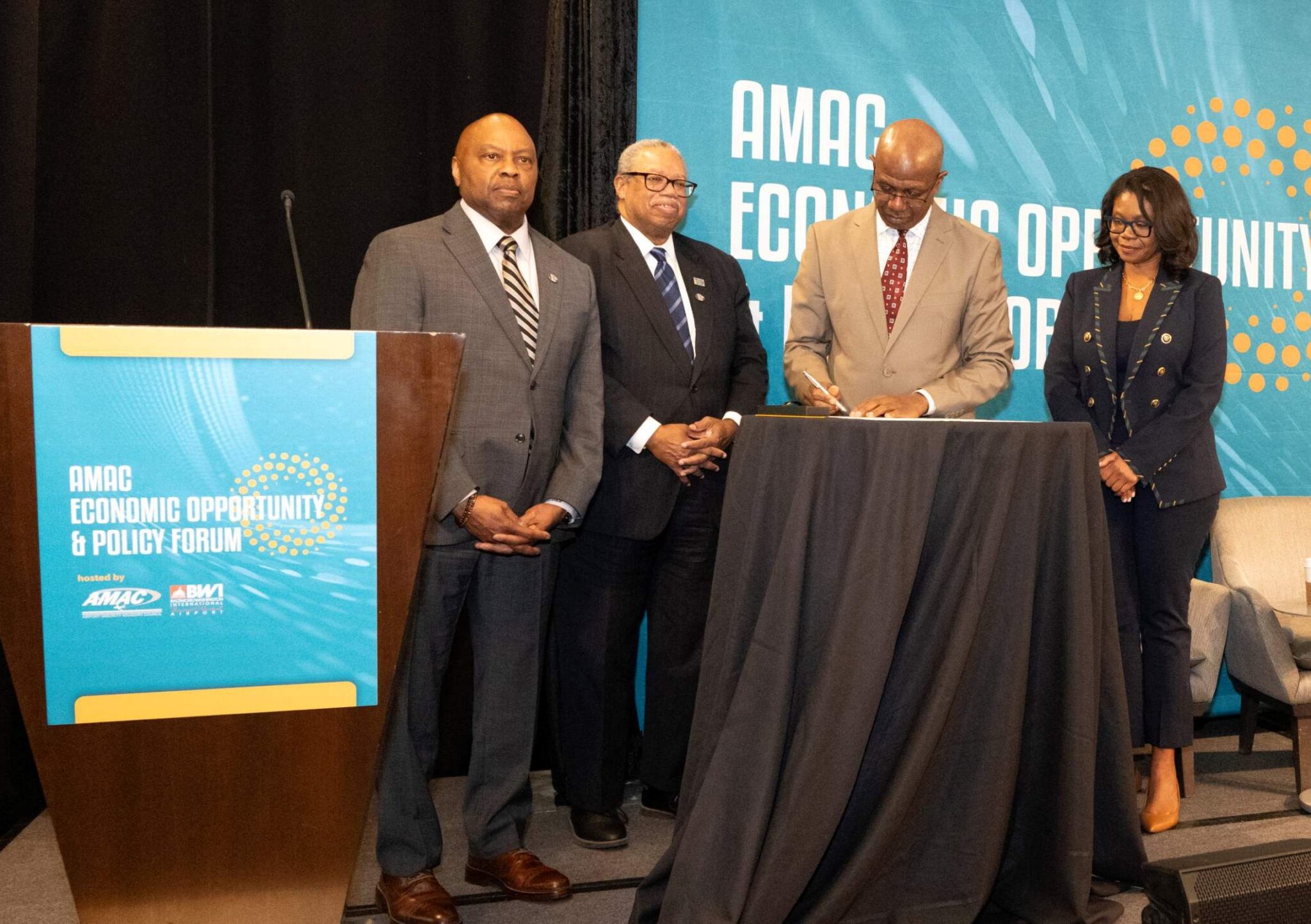 BWI Airport CEO Signs Pledge to Increase HUB/DBE Contracting ...